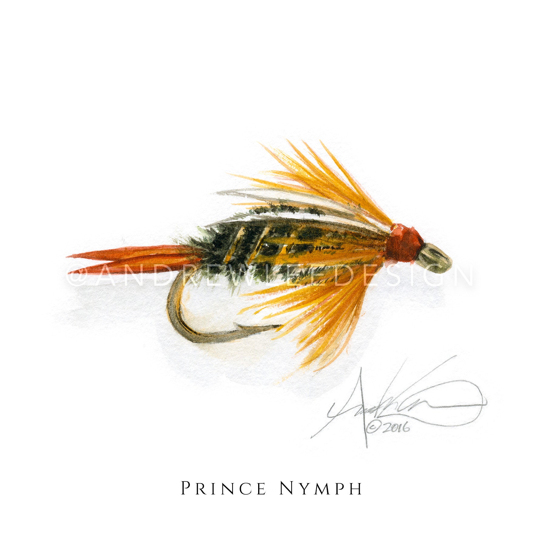 Fly - Hare's Ear Nymph Pattern - Andrew Lee Design
